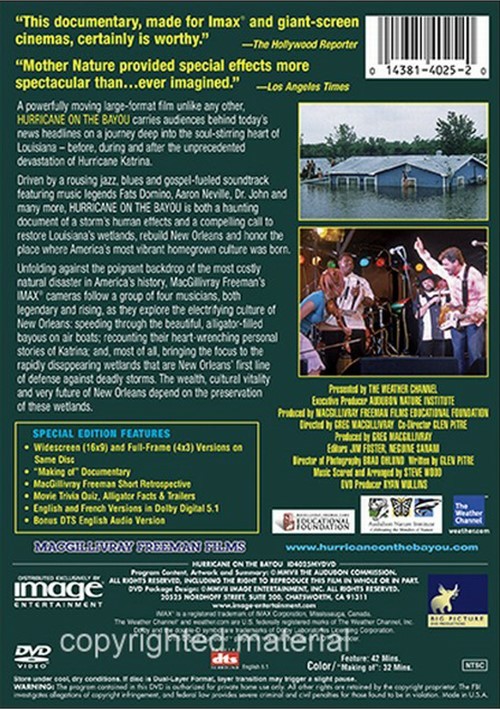 Hurricane On The Bayou (DVD 2007) | DVD Empire
