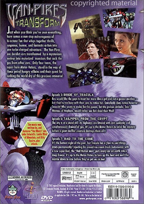 Van-Pires Transform: Deep Freeze - Vol. 2 (DVD) | DVD Empire