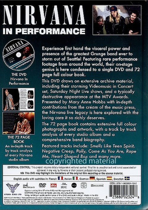 Nirvana: In Performance (DVD) | DVD Empire
