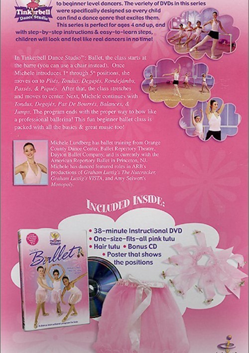 Tinkerbell Dance Studio: Learn Ballet Step-By-Step (Box Set) (DVD 2006 ...