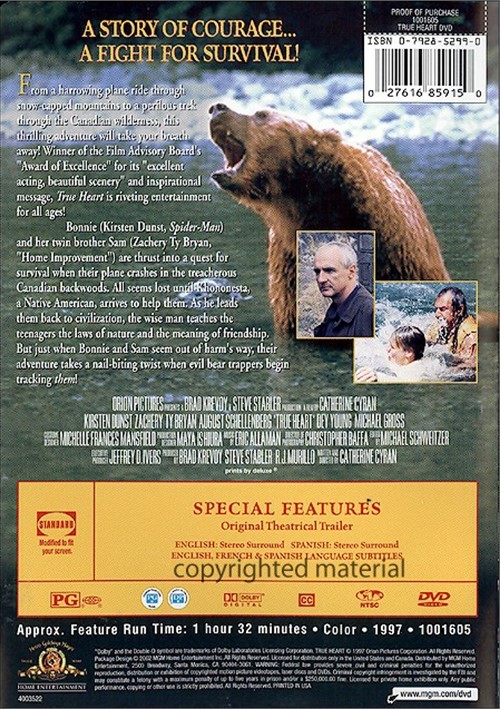 True Heart (DVD 1997) | DVD Empire