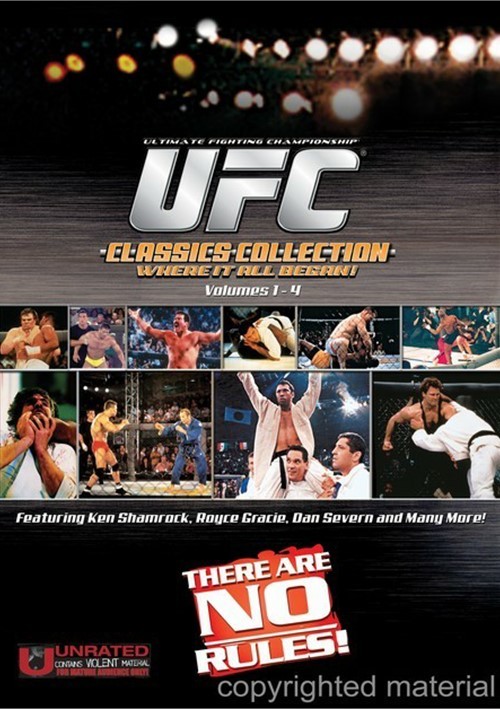 UFC Classics Collection: Volumes 1 - 4 (DVD) | DVD Empire