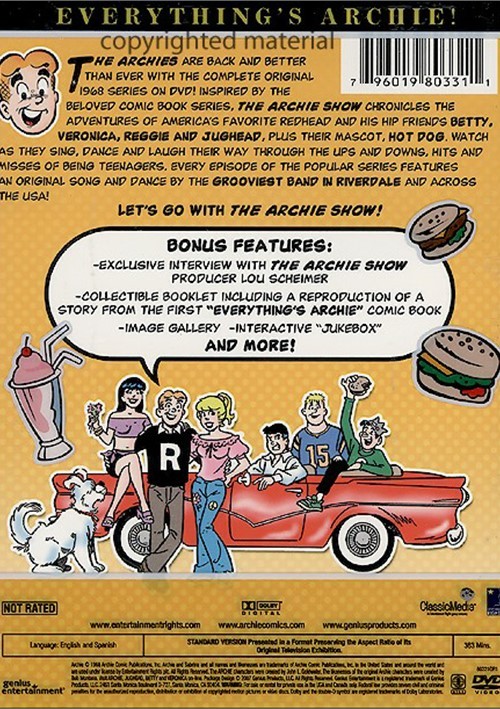 Archies, The: The Archie Show - The Complete Series (DVD 1968) | DVD Empire
