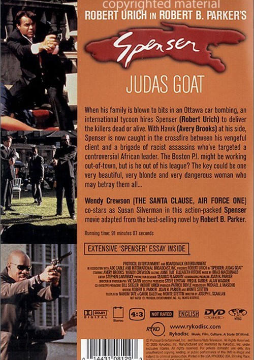 Spenser: Judas Goat (DVD 1994) | DVD Empire