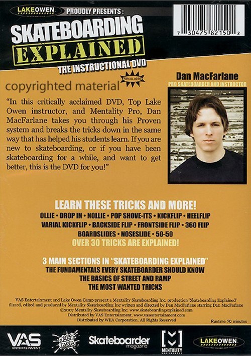 Skateboarding Explained: The Instructional DVD (DVD 2007) | DVD Empire