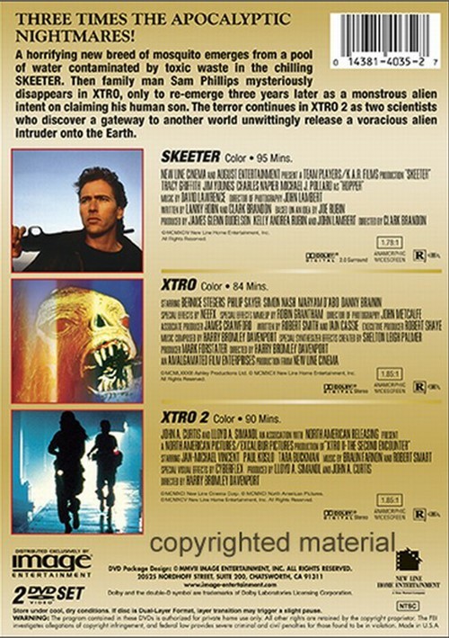 Skeeter / Xtro / Xtro II (Triple Feature) (DVD) | DVD Empire