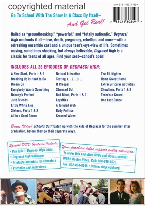 Degrassi High: The Complete Series (DVD) | DVD Empire