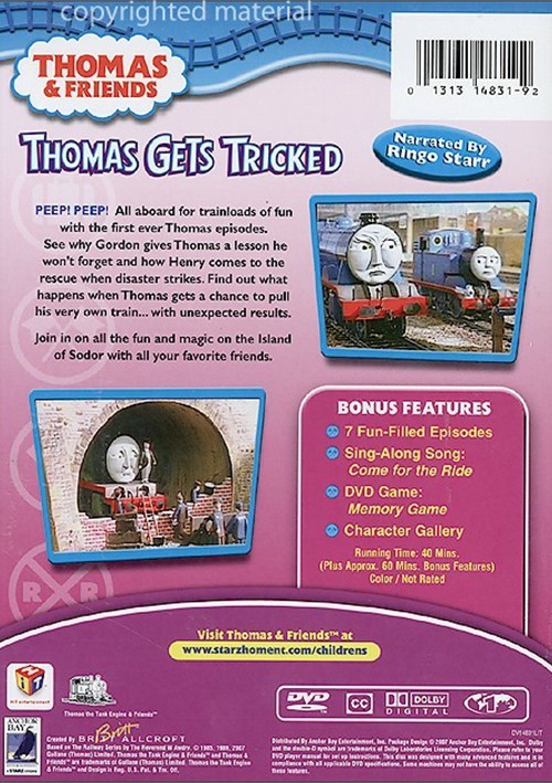 Thomas & Friends: Thomas Gets Tricked (DVD) | DVD Empire