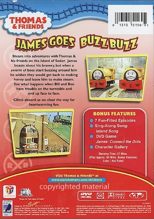 Thomas & Friends: James Goes Buzz Buzz (DVD) | DVD Empire