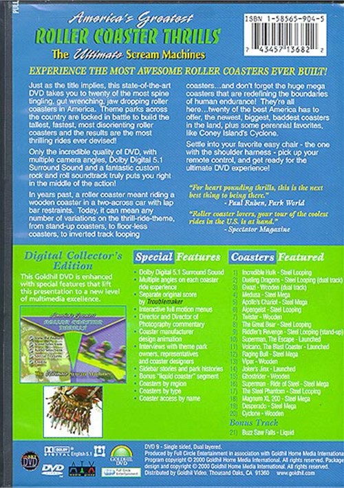 America's Greatest Roller Coaster Thrills: The Ultimate Scream Machines ...