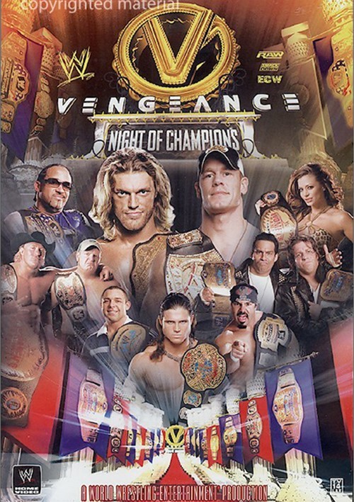 WWE: Vengeance 2007 (DVD 2007) | DVD Empire