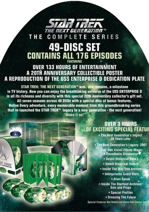 Star Trek: The Next Generation - The Complete Series (DVD) | DVD Empire