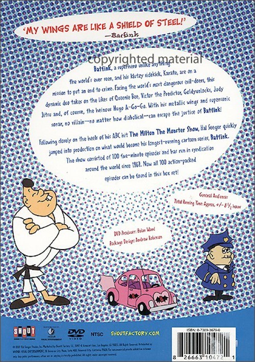 Batfink: The Complete Series (DVD 1967) | DVD Empire