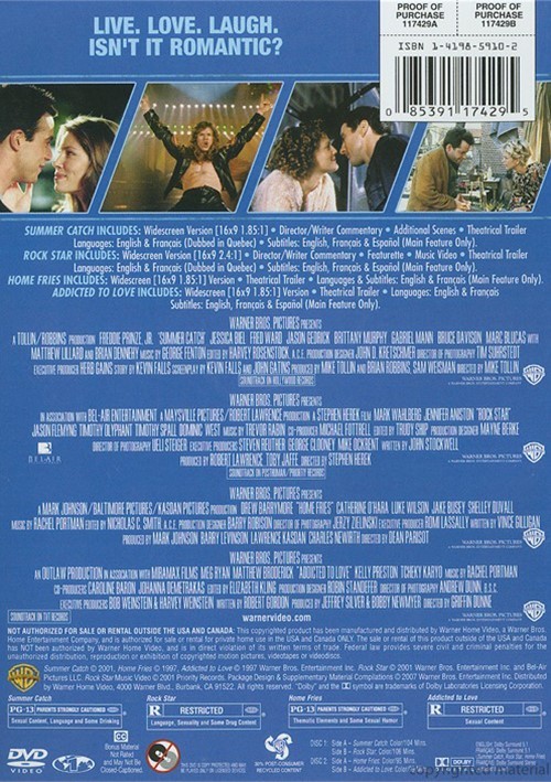 4 Film Favorites: Romantic Comedy (DVD 1997) | DVD Empire