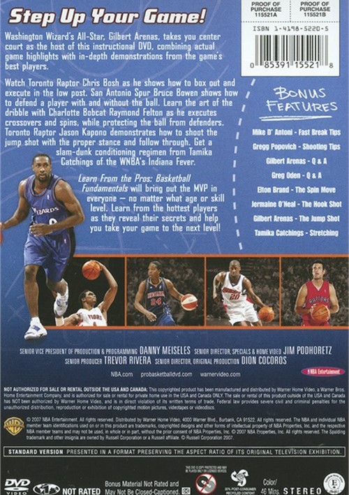 Spalding Basketball Basic: Learn From The Pros (DVD 2007) | DVD Empire