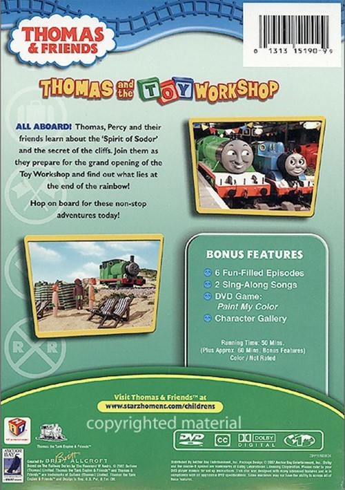 Thomas & Friends: Thomas And The Toy Workshop (With Toy Train) (DVD) | DVD Empire