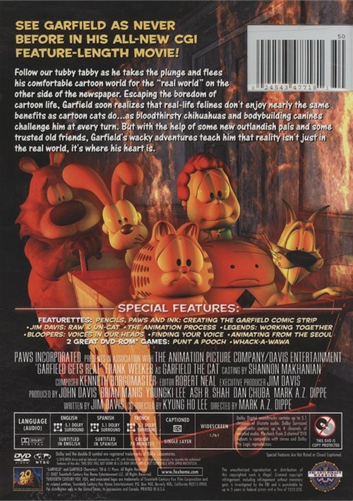 Garfield Gets Real (DVD) | DVD Empire