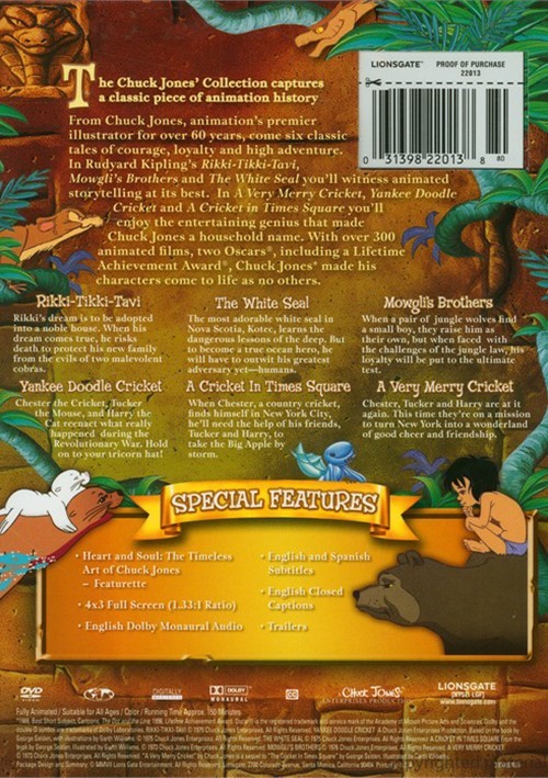 Chuck Jones Collection (DVD 1996) | DVD Empire