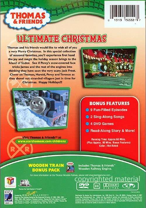 Thomas & Friends: Ultimate Christmas (With Toy Train) (DVD) | DVD Empire