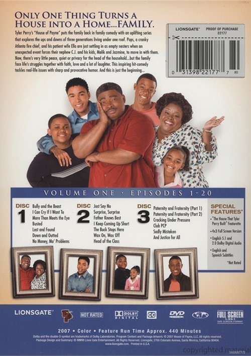 Tyler Perry's House Of Payne: Volume One (DVD 2007) | DVD Empire
