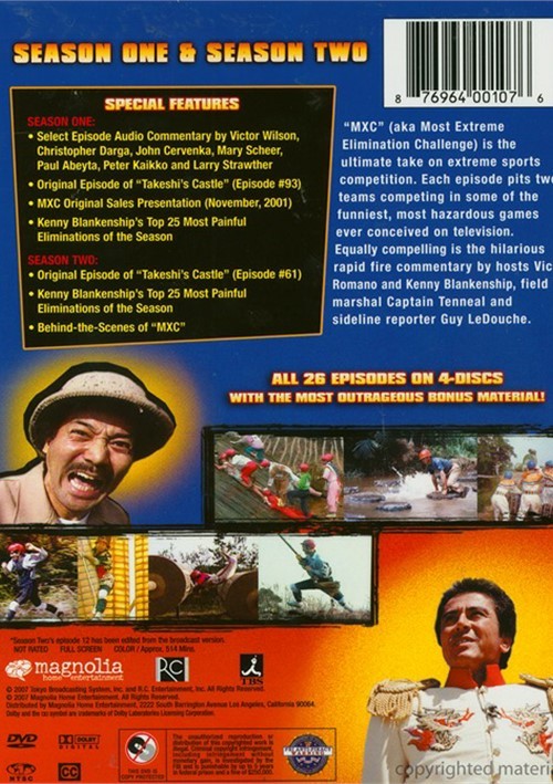 MXC: Most Extreme Elimination Challenge - Season 1 & 2 (DVD) | DVD Empire