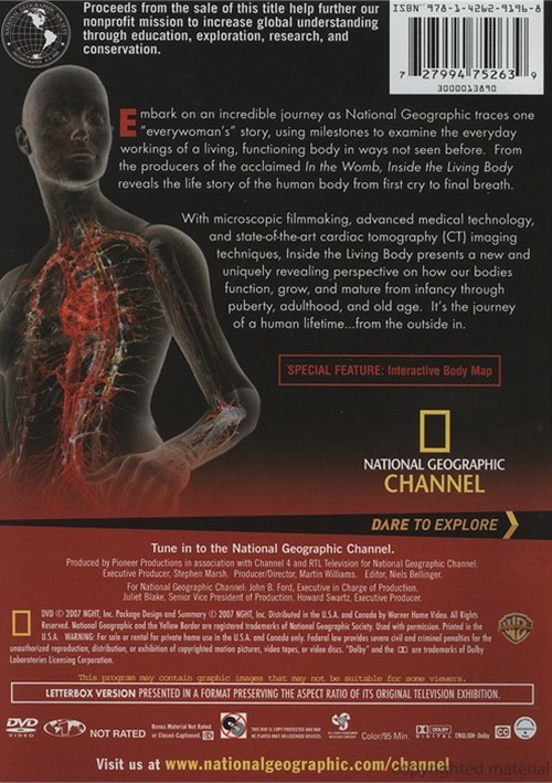 National Geographic: Inside The Living Body (DVD 2007) | DVD Empire