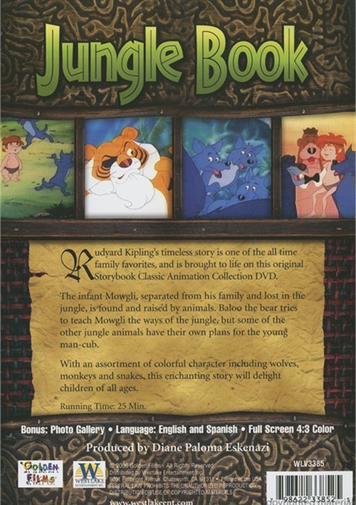 Storybook Classic Animation: Jungle Book (DVD) | DVD Empire