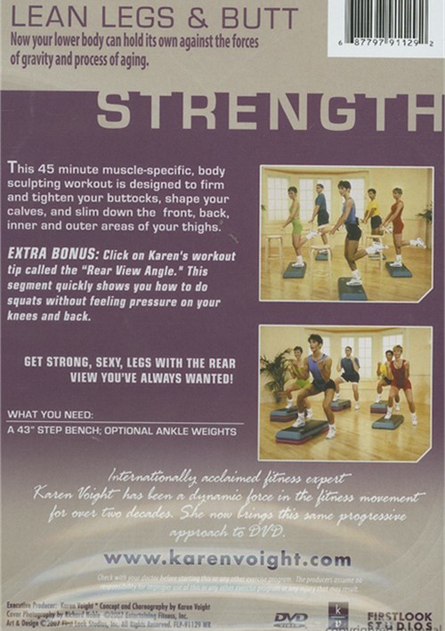 Karen Voight: Lean Legs & Butt (DVD 2007) | DVD Empire