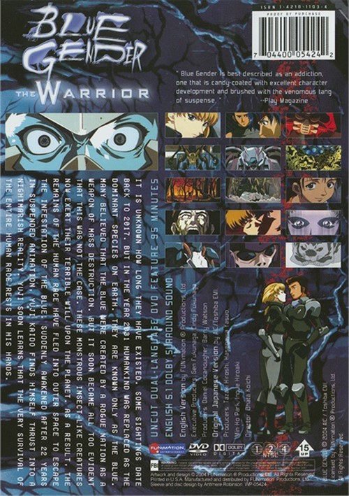 Blue Gender: The Warrior (DVD 2002) | DVD Empire
