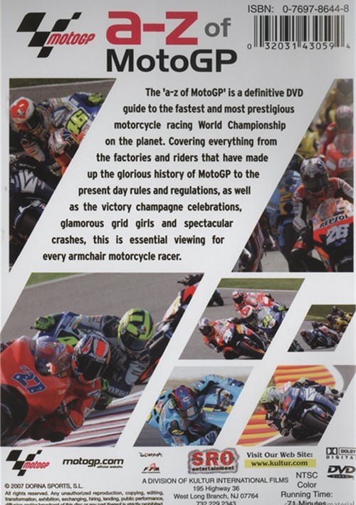 A - Z of MotoGP (DVD) | DVD Empire