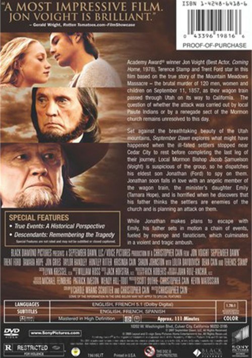 September Dawn (DVD 2006) | DVD Empire