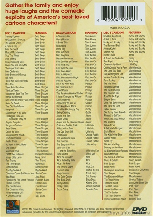 Ultimate 150 Cartoon Festival (DVD) | DVD Empire