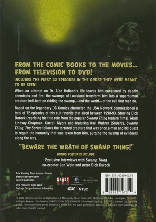 Swamp Thing: The Series (DVD 1990) | DVD Empire