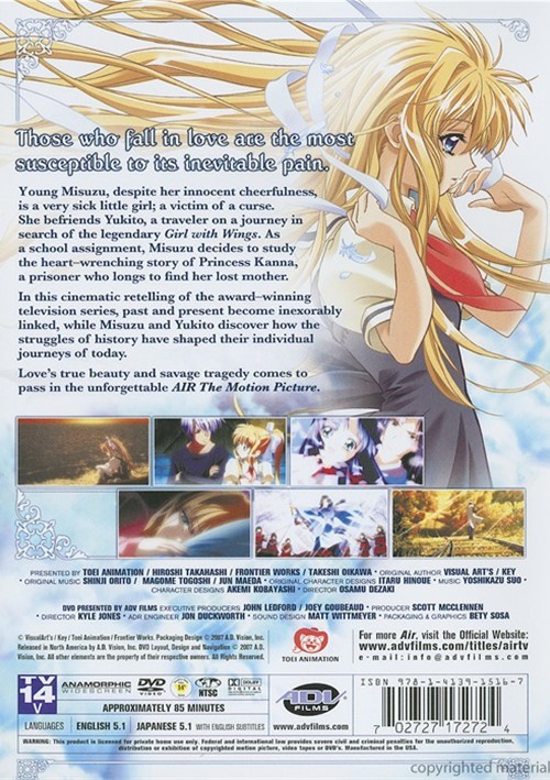 Air: The Motion Picture (DVD) | DVD Empire