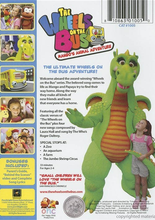 Wheels On The Bus: Mango's Animal Adventure (DVD) | DVD Empire