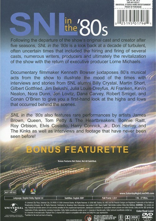 Saturday Night Live Lost & Found: SNL In The 80's (DVD 2005) | DVD Empire