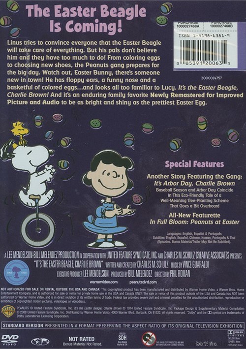 It's The Easter Beagle, Charlie Brown: Deluxe Edition (DVD 1974) | DVD ...