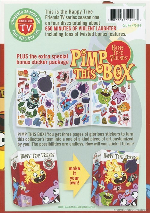 Happy Tree Friends: Complete Season One Box Set (DVD 2007) | DVD Empire