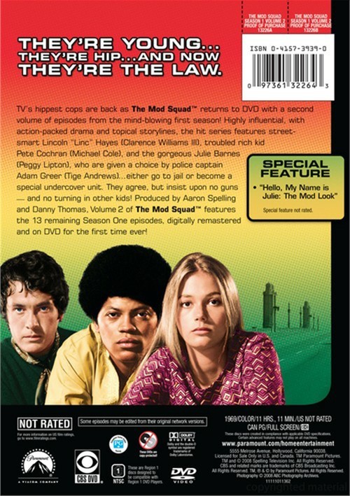Mod Squad, The: Season 1- Volume 2 (DVD 1969) | DVD Empire