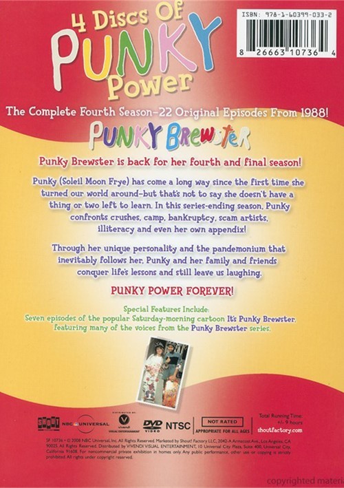Punky Brewster: Season Four (DVD 1988) | DVD Empire