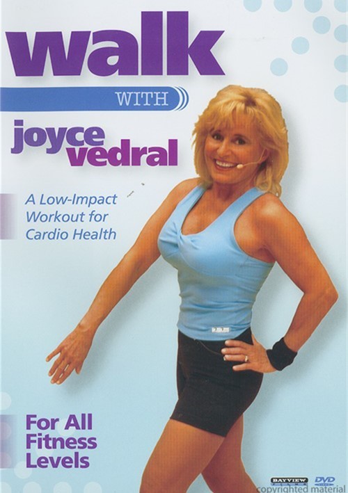 Walk With Joyce Vedral: Low-Impact Workout For Cardio Health (DVD 2008 ...