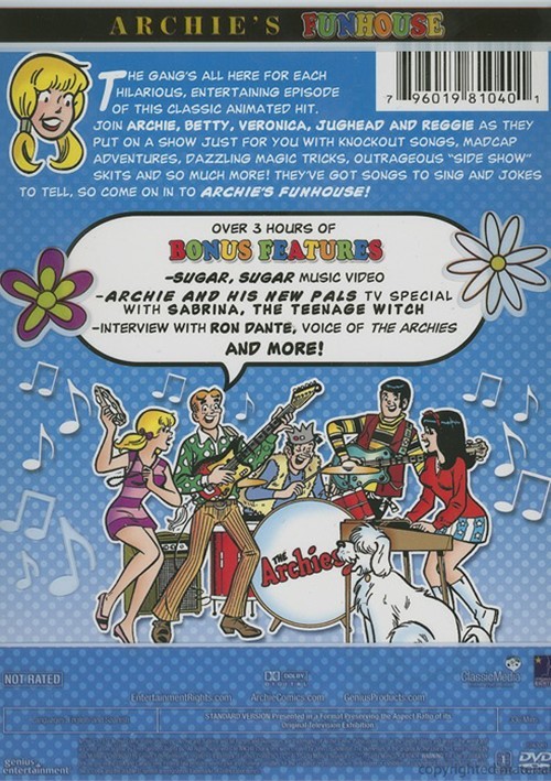 Archies, The: Archie's Funhouse - The Complete Series (DVD 1970) | DVD ...