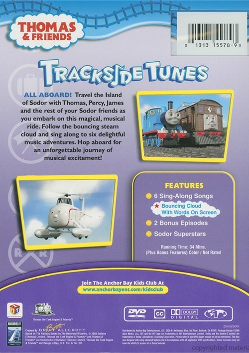 Thomas & Friends: Trackside Tunes (DVD 2008) | DVD Empire