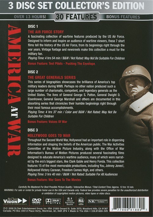 America At War (DVD) | DVD Empire
