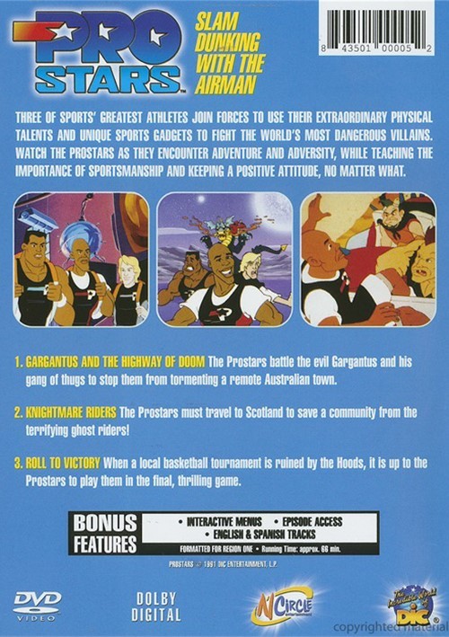 ProStars: Slam Dunking With The Airman (DVD 1991) | DVD Empire