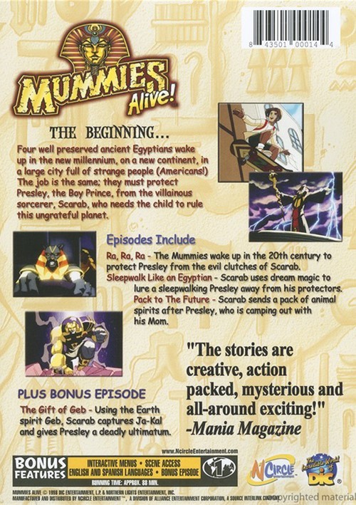 Mummies Alive!: The Beginning (DVD) | DVD Empire