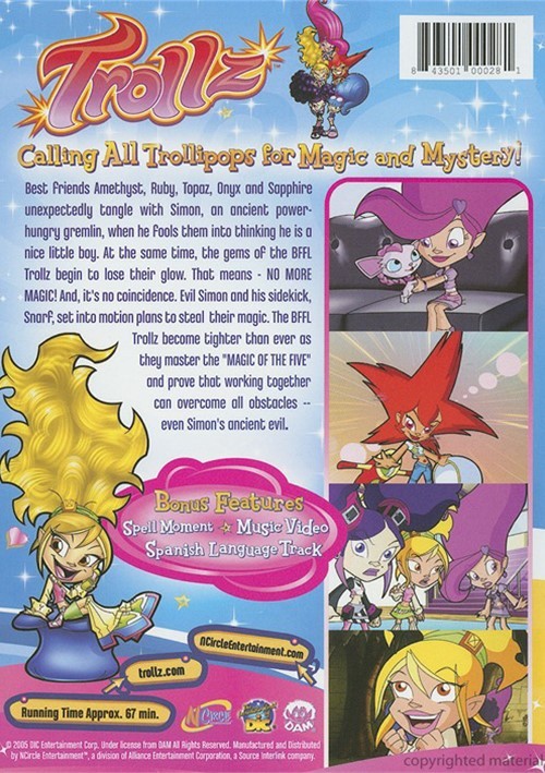 Trollz: Magic Of The Five (DVD 2005) | DVD Empire
