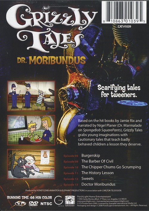 Grizzly Tales: Dr. Moribundus (DVD 2008) | DVD Empire