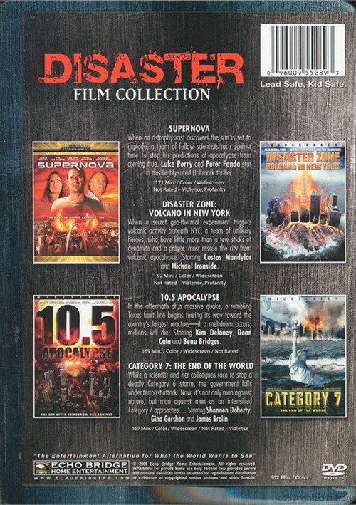 Disaster Film Collection (Collectable Tin) (DVD 2008) | DVD Empire