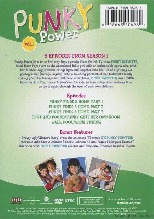 Punky Brewster: Vol. 1 (DVD 1984) | DVD Empire